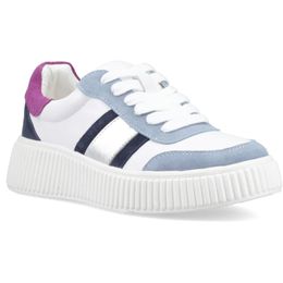 Hush Puppies Holly Wildleder Damen Silber Standard Sneaker