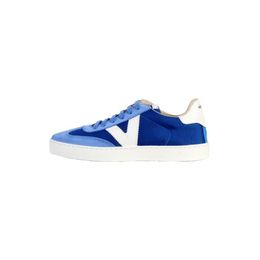 victoria Niedrige Sneaker aus Leder Blau | Gr.: 40