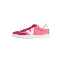 victoria Niedrige Sneaker aus Leder Rose | Gr.: 38