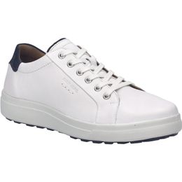Josef Seibel Herren Sneaker Maddox 05 in weiss-dunkelblau