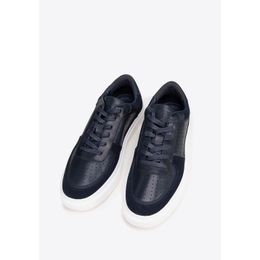 Wittchen Herren-Sneaker aus marineblauem Leder