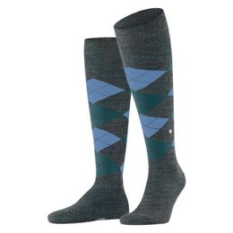 Burlington Kinder Kniestr&uuml;mpfe "Melange Edinburgh", Gr. 40, rot, Obermaterial: 63% Schurwolle WV. 37% Polyamid PA., glatt, Socken