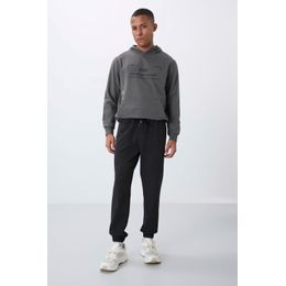 Herren Regular Fit Fleece-Sweatpants