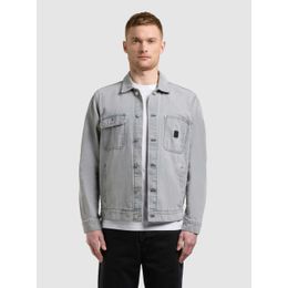 Khujo Herren Sommerjacke "RONNY"light grau, Gr. M, Canvas, 100% Baumwolle, Jacken