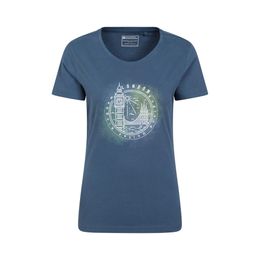 Mountain Warehouse - "London" T-Shirt f&uuml;r Damen kurz&auml;rmlig (Marine)