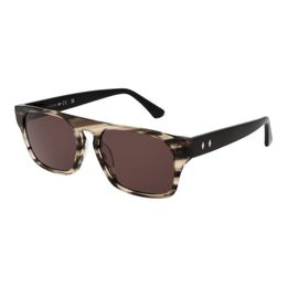 Web Graue Acetat-Sonnenbrille