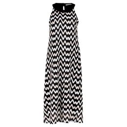 BETTY & CO BETTY & CO Neckholder Kleid ohne Arm in Schwarz/Braun | Gr.: 44