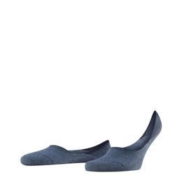 Falke Herren F&uuml;&szlig;linge "Step Medium Cut", Gr. 39, blau, Obermaterial: 92% Baumwolle CO. 5% Polyamid PA. 3% Elasthan EL., glatt, Socken