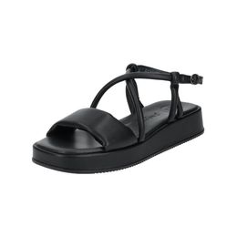 Paul Green Damen Riemchensandale "Paul Green Sandalen Lederimitat", Gr. 40, schwarz, Lederimitat, Schuhe