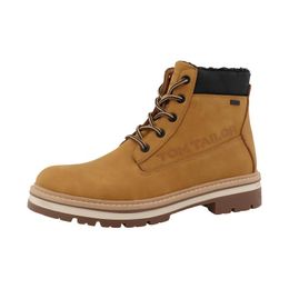 Tom Tailor Herren Tom Tailor Winterboots mit gepolstertem Schaftrand braun 42