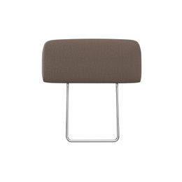 Sit & More Sofa-Kopfst&uuml;tze SIT & MORE, B:52cm H:22cm T:12cm, grau, Holzwerkstoff, Kopfst&uuml;tzen, "Visby", auch erh&auml;ltlich in dem mit Wasser zu reinigendem "Soft