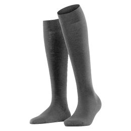 Falke Damen Falke Kniestr&uuml;mpfe &raquo;Softmerino&laquo; mit feinem Maschenbild, atmungsaktiv, temperaturausgleichend schwarz 35-36