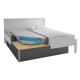 bellvita Einbau-Wasserbett inkl. Lieferung und Aufbauservice - schwarz