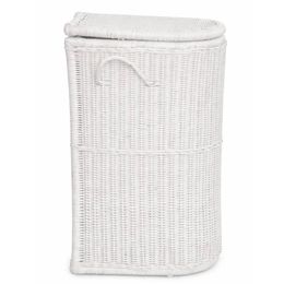 Pharao24.de W&auml;schetruhe W&auml;schebox in Wei&szlig; 63 cm hoch