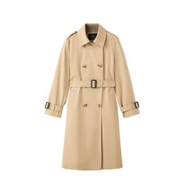 Mango Mantel 'POLANA' Damen Gr&ouml;&szlig;e S beige