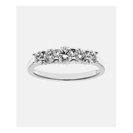 Diamant L'&eacute;ternel Eternity-Ring aus 750 Wei&szlig;gold mit 18 Karat Diamant | Gr.: 50