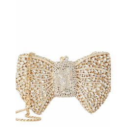 Dune London Clutch 'Enchant' Damen Gr&ouml;&szlig;e One Size gold / transparent