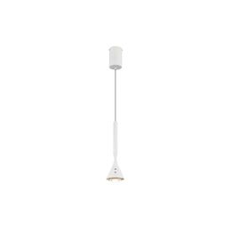 Globo Lighting H&auml;ngeleuchte wei&szlig; Ma&szlig;e (cm): H: 150 &Oslash;: 9.9 &raquo; M&ouml;bel Kraft