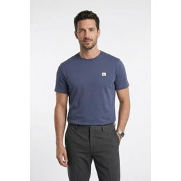 Herren T-Shirt "SS BADGE 30S JERSEY CLASSIC TEE"blau nomad, Gr. XL, Calvin Klein Jeans, Single Jersey, Obermaterial: 100% Baumwolle, Shirts, Mit