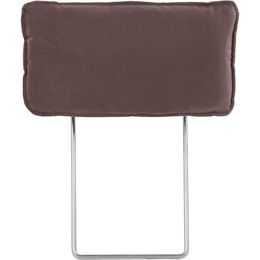 Home Affaire Sofa-Kopfst&uuml;tze &raquo;Birkholm&laquo; passend zur Serie "Birkholm", B/T/H des Polsters: 50/10/25 cm braun Holzwerkstoff B/H/L: 50cm x 25cm