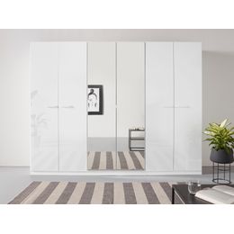 Kleiderschrank OTTO HOME, B:271cm H:210cm T:54cm, wei&szlig;, Holzwerkstoff, Kinderzimmer, Schr&auml;nke, "Mehrzweckschrank Aktenschrank M&ouml;bel Mietswohnung