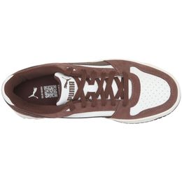 Puma Herren Sneaker "REBOUND SLAM SD", Gr. 40,5, braun, Leder, mehrfarbig, Schuhe