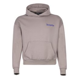 DROPSIZE Herren Kapuzensweatshirt "Dropsize HEAVY OVERSIZE BROKEN HEART HOODIE", beige, Gr. S, 70% Baumwolle, 30% Polyester, Sweatshirts