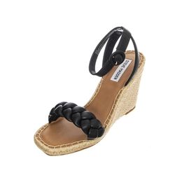 Steve Madden Sandals 'Womens Novah Black Sandals' female size 39 Black