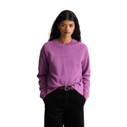 Marc O'Polo Damen Sweatshirt "aus Organic Cotton"smoky grape, Gr. XL, MARC O'POLO DENIM, unifarben, Obermaterial: 100% Baumwolle, Sweatshirts