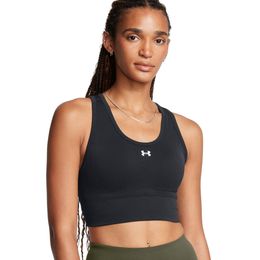 Under Armour Damen Sport-BH "VANISH SEAMLESS MID BRA", Gr. S, schwarz, Obermaterial: 95% Nylon, 5% Elasthan, BHs, nahtloses Design, leichtes
