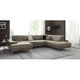 Wohnlandschaft OTTO HOME, B:334cm H:81cm T:235cm, grau, Flachgewebe Mura: (100% Polyester);Luxus-Microfaser Vintageoptik (100%