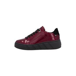 Rieker Astor Low-Top-Sneaker aus Leder Rot | Gr.: 39