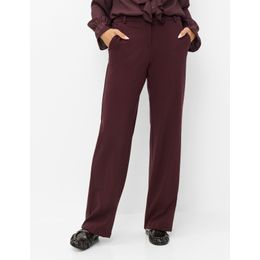 Brax Damen 5-Pocket-Hose "Style MAINE"dunkelviolett, Gr. 92, 63% Viskose, 33% Polyamid, 4% Elasthan, Hosen