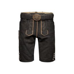 Kr&uuml;ger Buam Kr&uuml;ger Buam Trachtenhose 'Caelius' Herren Gr&ouml;&szlig;e 58 dunkelbraun