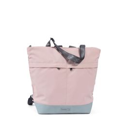 7CLOUDS Damen Cityrucksack "Simse 7.1", rosa, Polyethylen, Tarpaulin, Rucks&auml;cke, mit recyceltem PET
