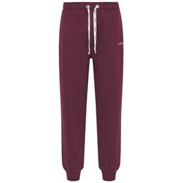 LeGer by Lena Gercke Hose 'Nela' Damen Gr&ouml;&szlig;e 44 beere / wei&szlig;