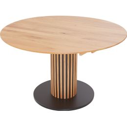 NIEHOFF SITZM&Ouml;BEL Esstisch, B:115cm H:76cm T:115cm, braun, NIEHOFF SITZM&Ouml;BEL, K&uuml;che, Tische, "Circus", Charakter-Eiche massiv mit oder ohne Funktion, H 76 cm
