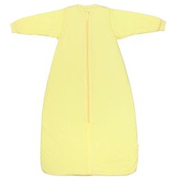 SCHLUMMERSACK Babyschlafsack "Schlafsack ohne F&uuml;&szlig;en 1.0 Tog", L: 150cm, gelb, Schlafs&auml;cke