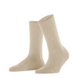 Falke Damen Socken "Sensitive New York", Gr. 39, beige, Obermaterial: 40% Lyocell CLY. 40% Polyester PES. 19% Polyamid PA. 1% Elasthan EL., glatt,
