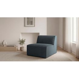 Sofaelement OTTO HOME, B:76cm H:70cm T:96cm, grau, 100% Polyester, Polsterelemente, "Clayton Breite 76 cm", in einem trendigen Cord-Bezug