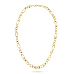 Tamaris Damen Gliederkette gold Edelstahl, L: 45 B: 2,2mm