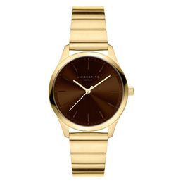 Liebeskind Berlin Uhr Damen Gr&ouml;&szlig;e One Size braun / gold