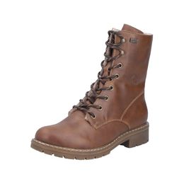 Rieker Schn&uuml;rstiefel in dunkelbraun | Gr.: 38