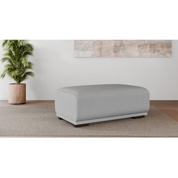 Polsterhocker OTTO HOME, B:122cm H:46cm T:72cm, grau, 100% Polyester, Hocker, "BORNHOLM, gro&szlig;er Hocker passend zur Serie, Ma&szlig;e B/T/H: 122/72/46 cm",