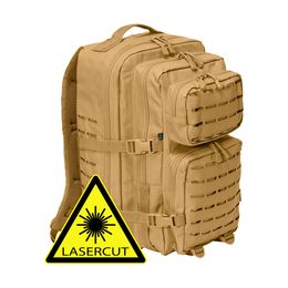 Brandit Rucksack "Brandit Accessoires US Cooper Lasercut large", beige, Polyester, Rucks&auml;cke