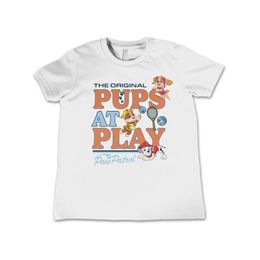 Shirt "PAW PATROL Pups At Play Kids Tee" in Wei&szlig; | Gr.: 4