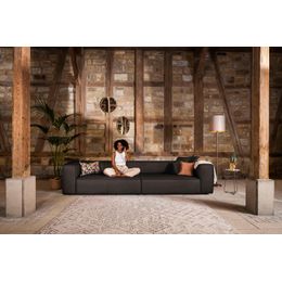 4-Sitzer W.Schillig, B:300cm H:66cm T:104cm, braun, Longlife Xtra-Leder Z59: Glattleder mit modischer Pr&auml;gung. Hautst&auml;rke 0, 9 - 1, 1 mm, Sofas,