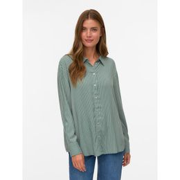 V&eacute;ro Moda Vero Moda Damen Langarmbluse &raquo;VMALICE LS SHIRT WVN GA NOOS&laquo; wei&szlig; S (36)