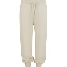 Urban Classics Trousers - Sweat in whitesand | Gr.: 122/128