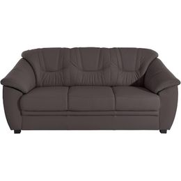 Sit & More sit&more 3-Sitzer &raquo;Savona, B. 198cm, Federkern, opt. mit Schlaffunktion, Sitzh. 46cm&laquo; mit Federkern braun PRIMABELLE -Microfaser (100% Polyester);